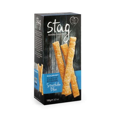 Stag Strathdon Blue Cheese Straws 6x100g